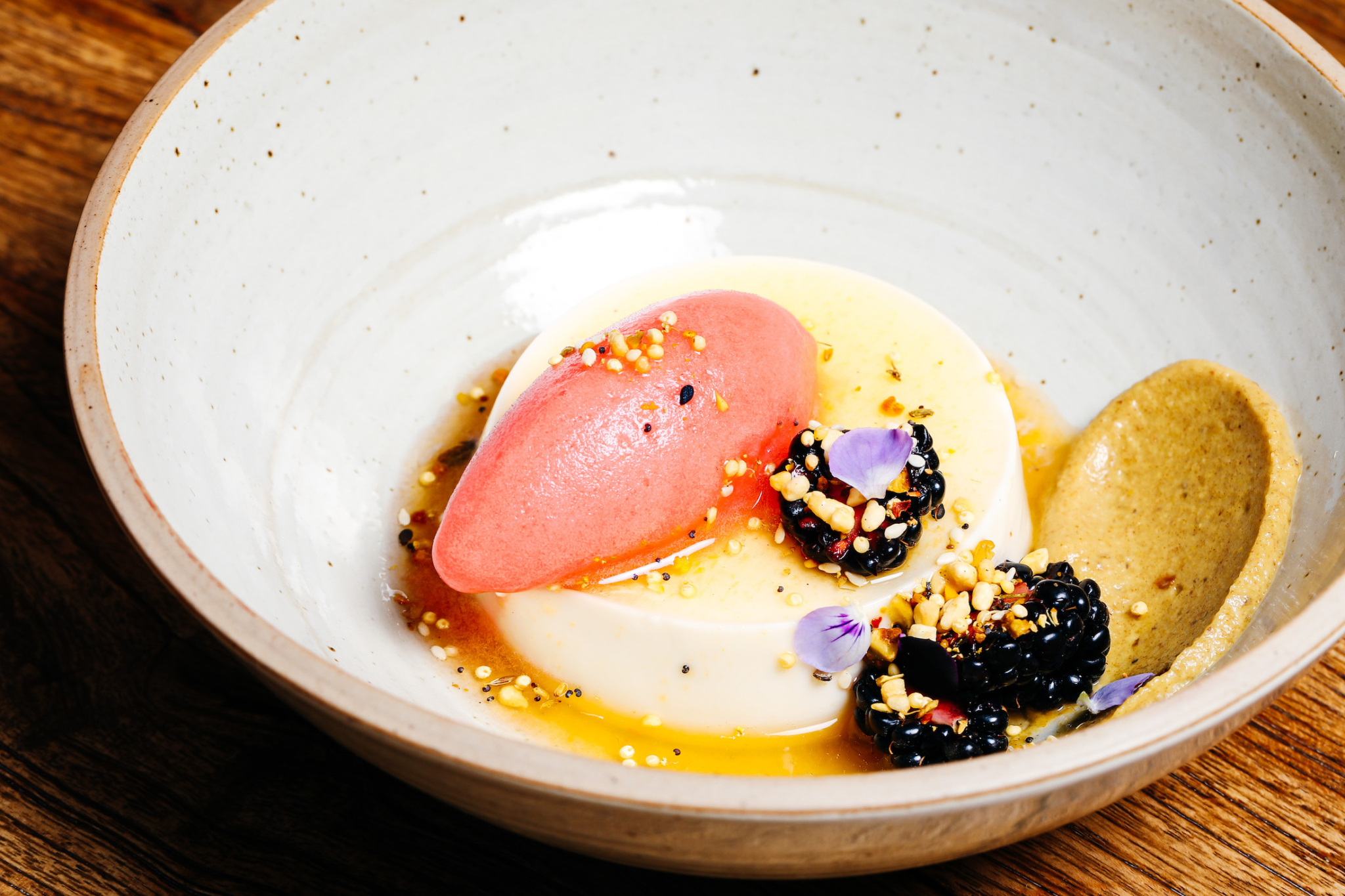 At Home with MacArthur Place - Lavender Panna Cotta Dessert Recipe ...